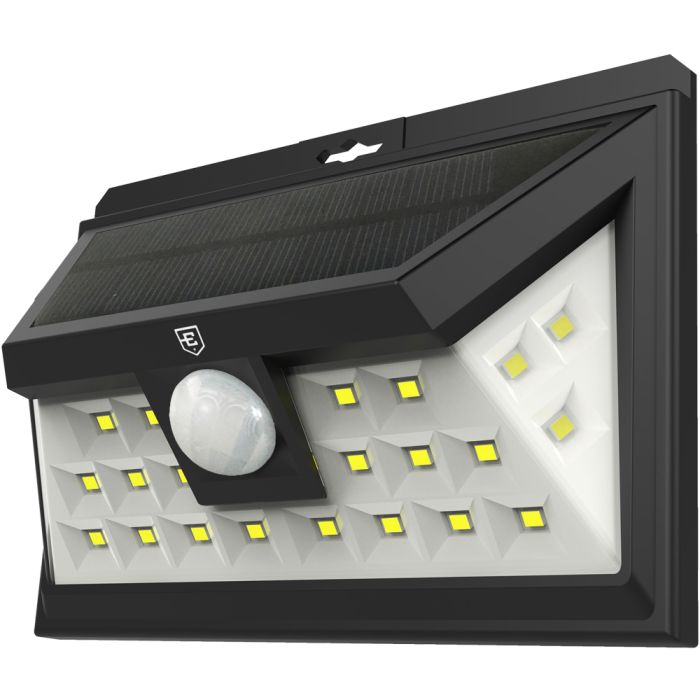 Electryx 200 Lumens Solar Powered LED Security Light - Black – JAXOutdoorGearFarmandRanch