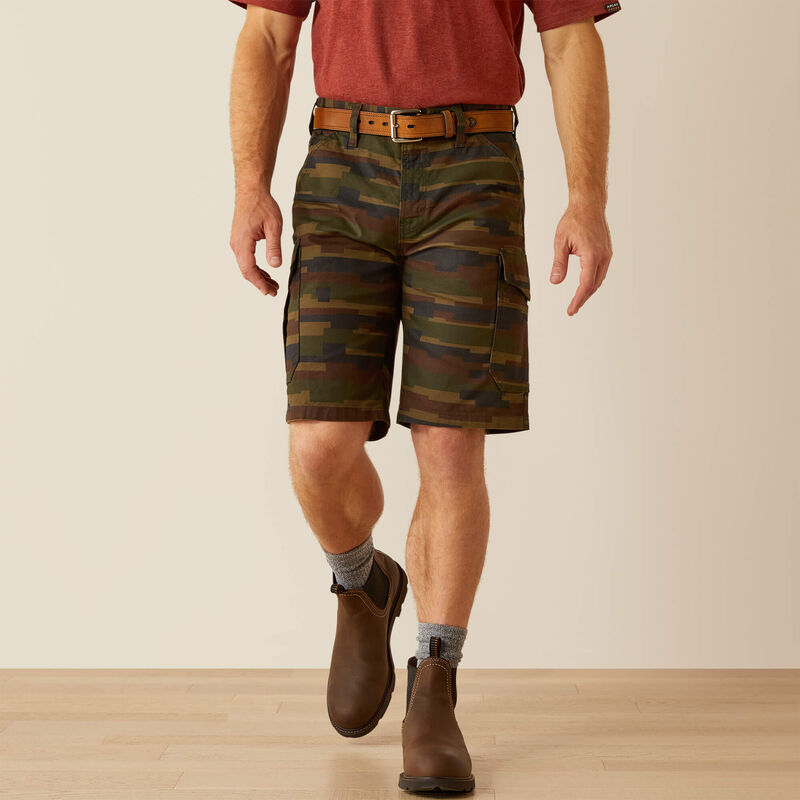 10058795 Mns Rebar Ds Cargo Short - Drk Olv Msnry Cmo ...