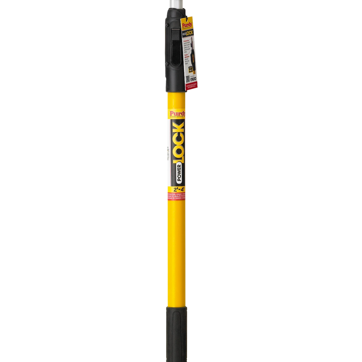 Purdy POWER LOCK Professional Grade Extension Pole - 2 FT to 4 FT ...