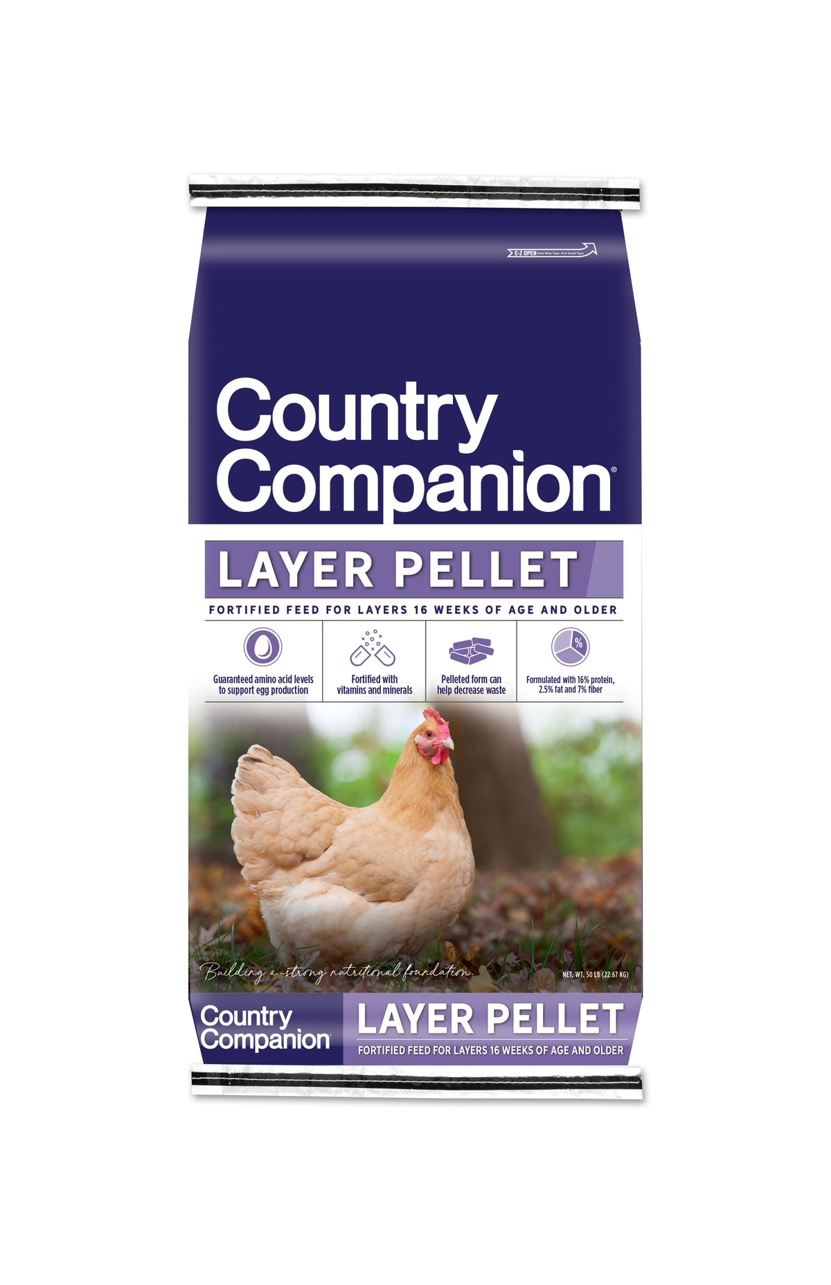 Country Companion 16% Layer Pellet Poultry Feed — JAXOutdoorGearFarmandRanch