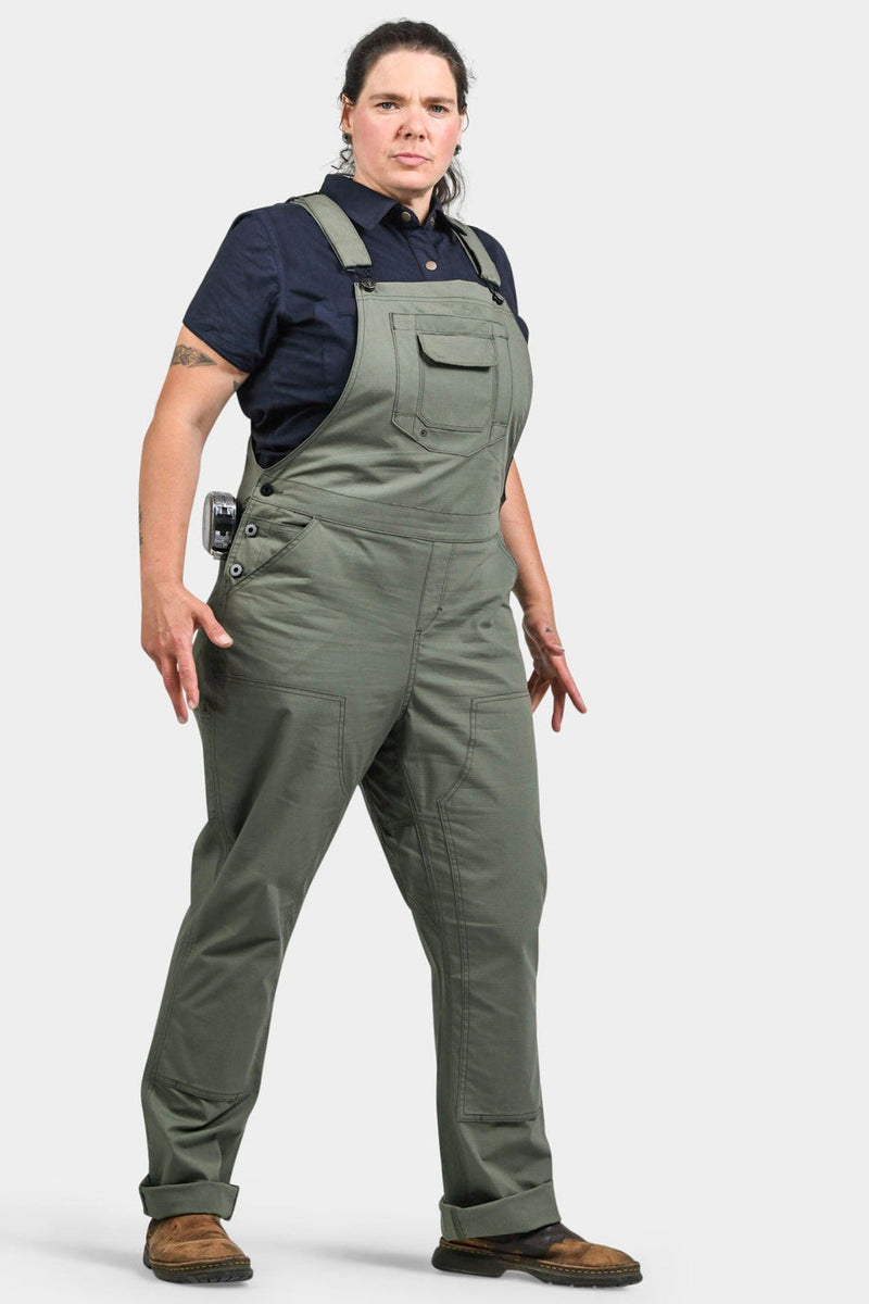 Dovetail Workwear Freshley Overall Ultra Light Ripstop - Lichen Green ...