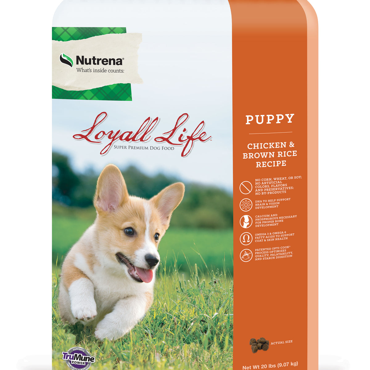 Nutrena Feeds Loyall Life Puppy Chicken & Brown Rice Dog Food ...