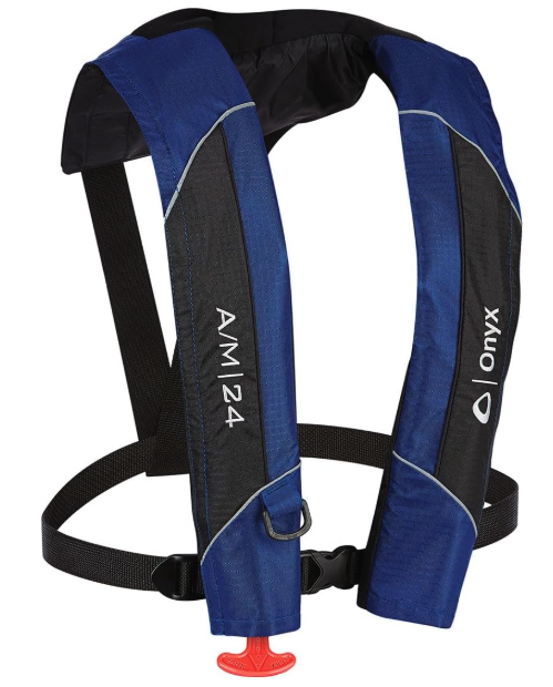 Onyx A/m-24 Automatic/inflatable Life Jacket (pfd) - Blue ...