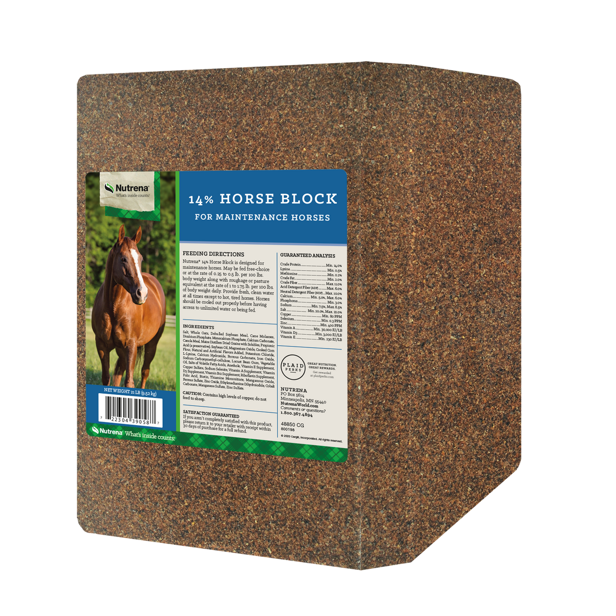 Nutrena Feeds Horse Block – JAXOutdoorGearFarmandRanch