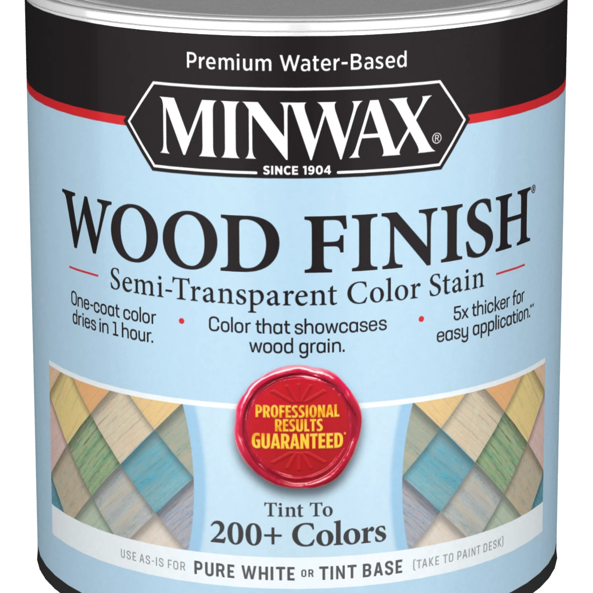 Minwax Wood Finish Water-Based Semi-Transparent Color Stain QUART ...