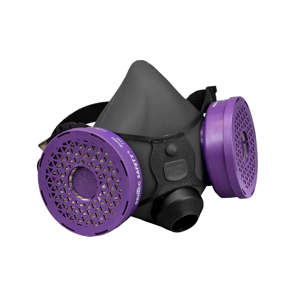 Forney P100 High Efficiency Dual Cartridge Half Mask Respirator ...