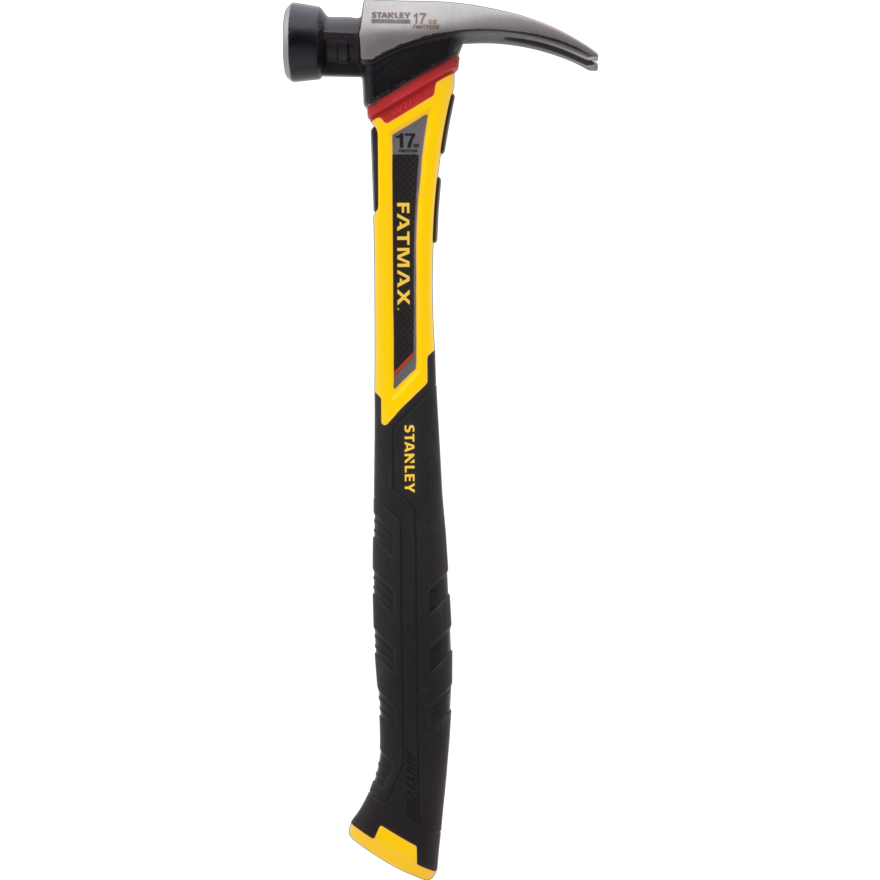 Stanley 17OZ FatMax Anti-Vibe 2-Piece Framing Hammer ...