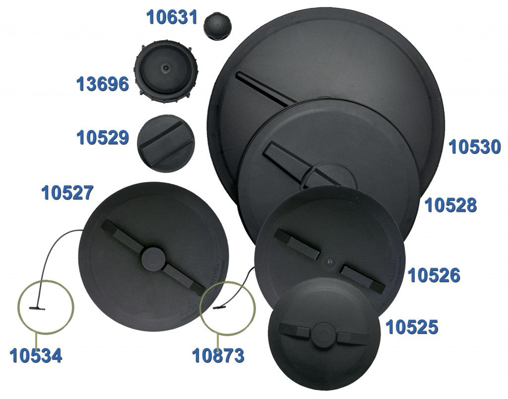 Ace Roto-Mold 8 Inch Threaded Vented Lid And Ring ...